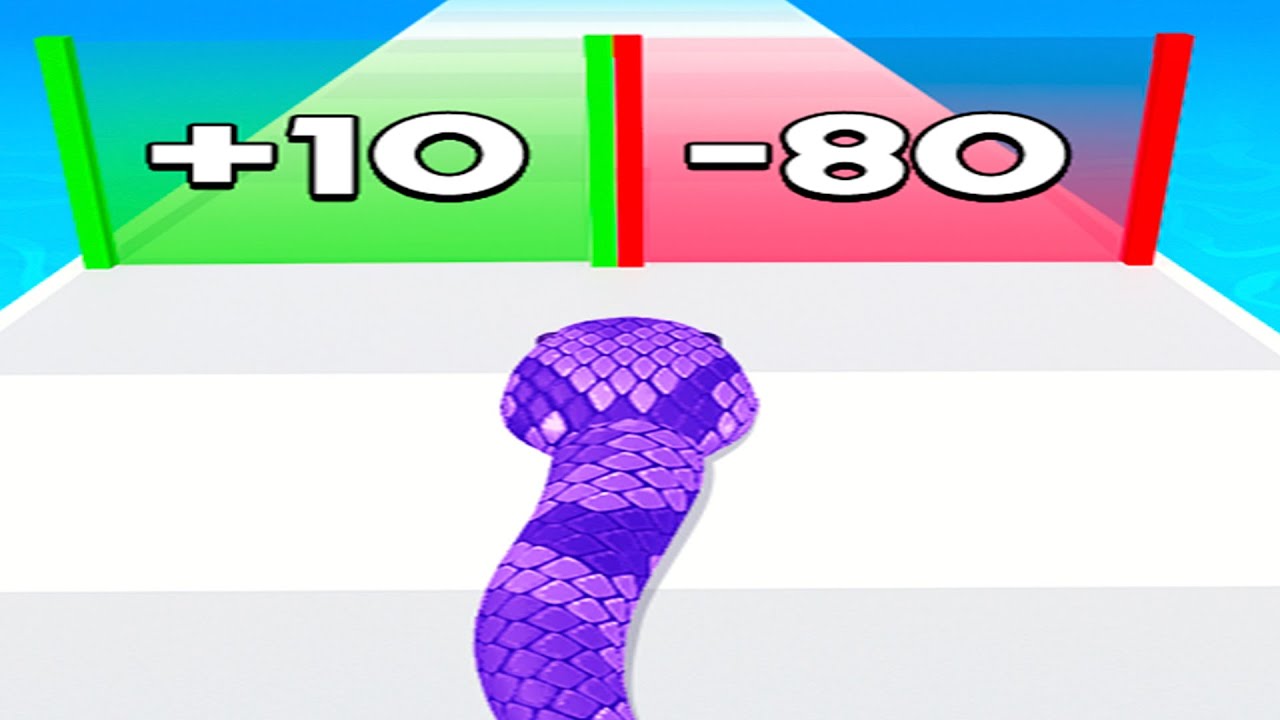 Snake Run Race - Gameplay Walkthrough - All Levels (IOS, Android) - YouTube
