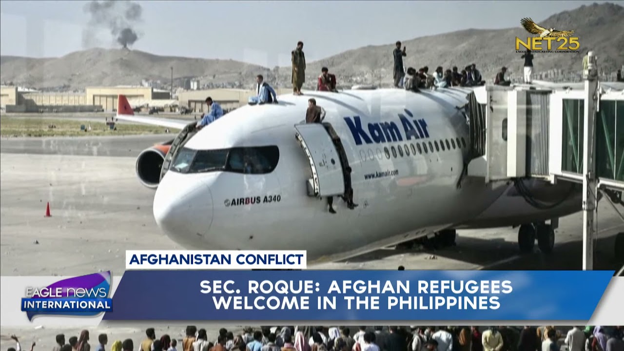 Sec. Roque: Afghan refugees welcome in the Philippines - YouTube