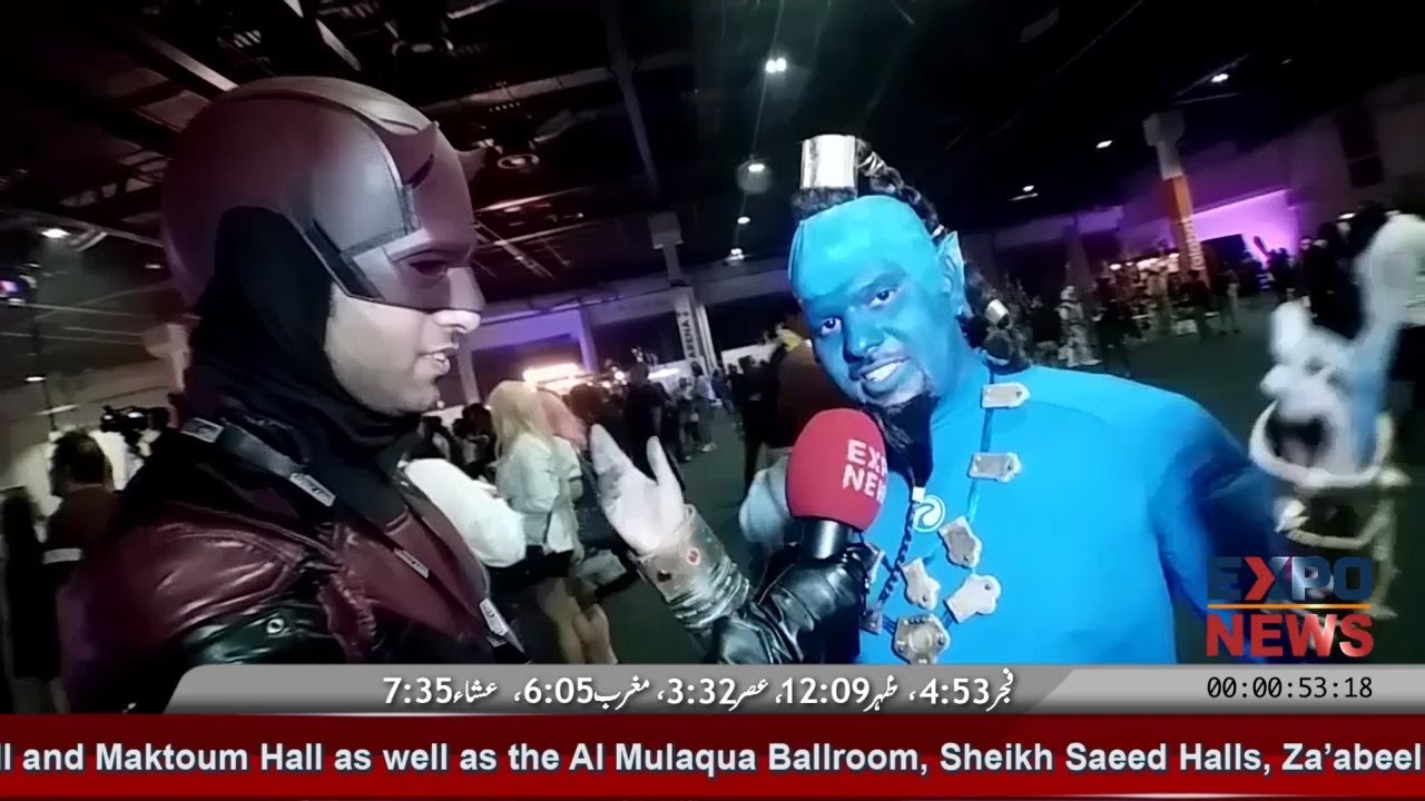 COMIC CON DUBAI 2020 : Middle East Film and Comic Con 2020 : Media ...
