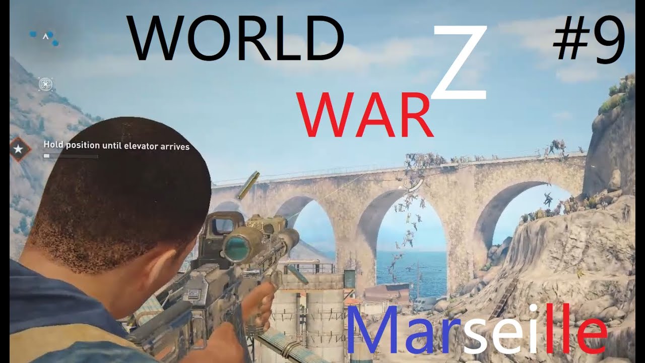 World War Z Indonesia... BERMAIN di PANTAI Marseille Bersama ZOMBIE #9 ...