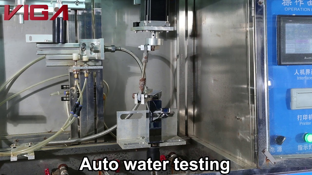 VIGA Faucet Auto water testing - YouTube