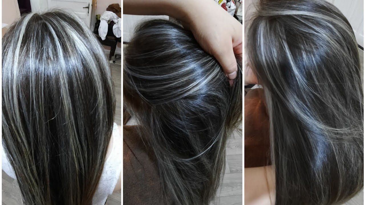 خصل ميش للشعر الطويلblond تخصيل ميش بلياجombre تغطية اشقر رمادي بلاتيني Youtube