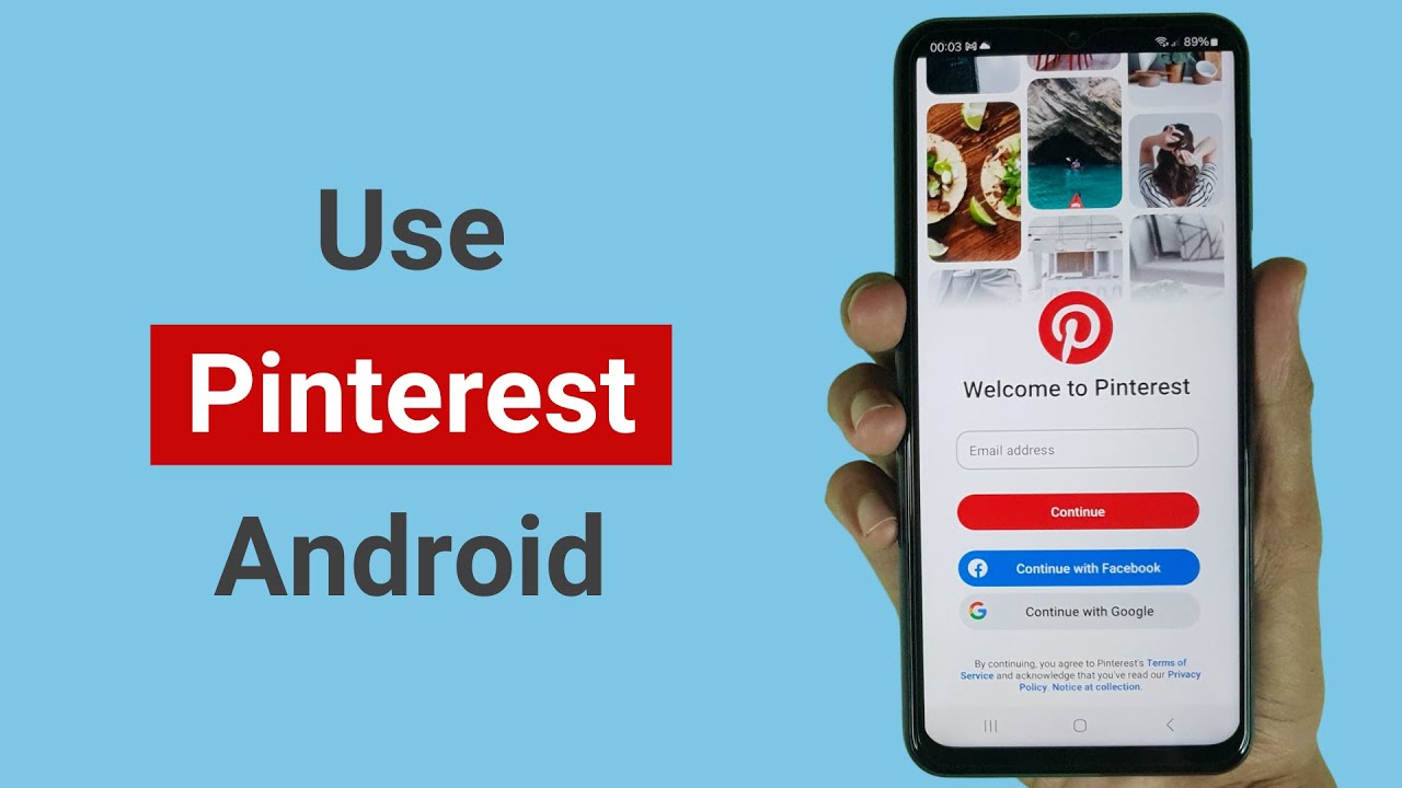 How to Use Pinterest on Android - YouTube