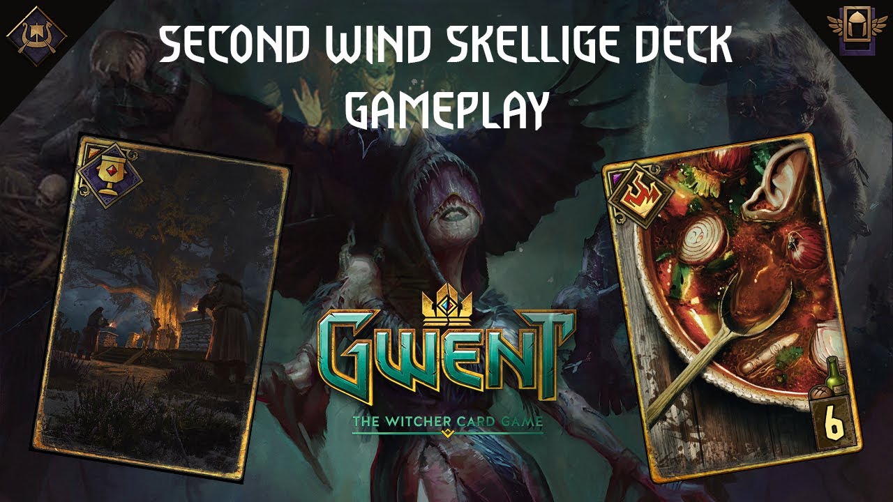 |Gwent| Skellige Second Wind Gedyneith Deck |Gameplay| - YouTube