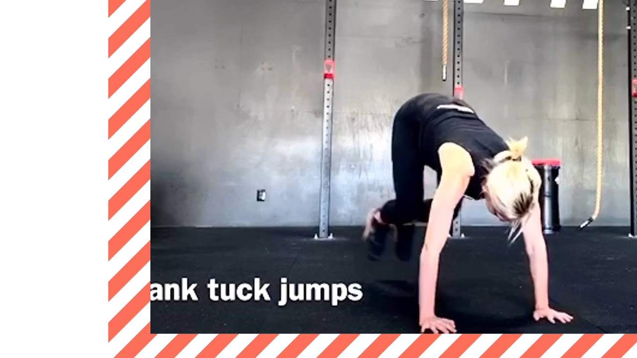 Plank tuck jumps - YouTube