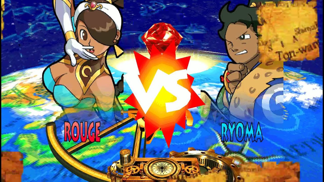 Power Stone Collection (PSP) Rouge Clear! - YouTube