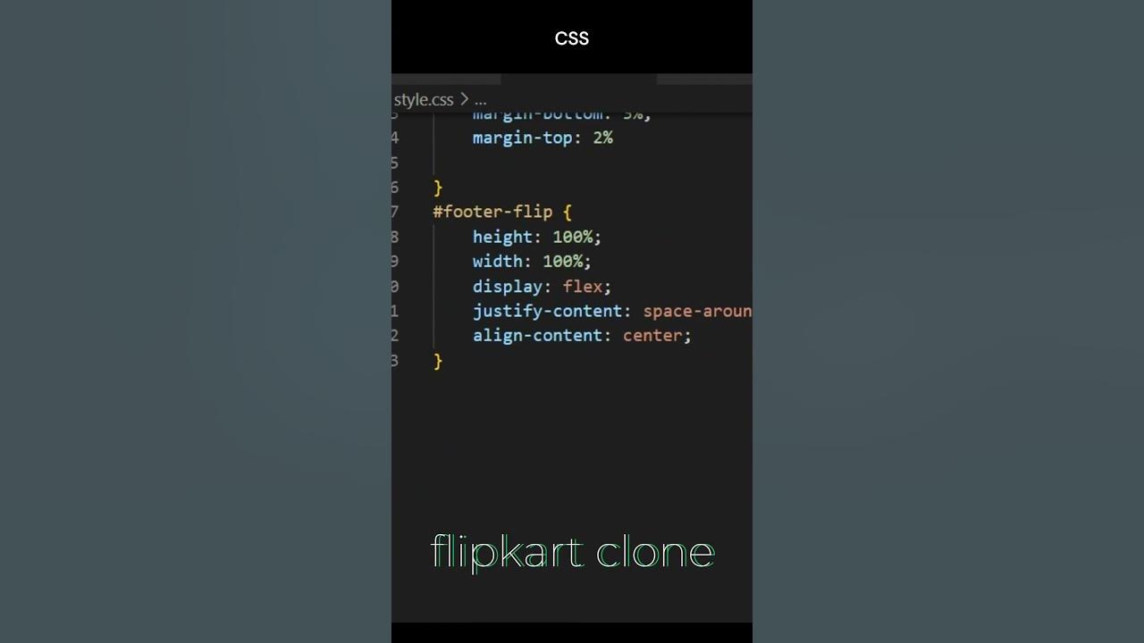 Mack A Flipkart Clone Html Css Coding Css Programming Html