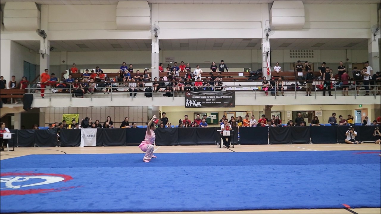 Invitational Championships 2016 - Lim Yan Ling (查拳) - YouTube