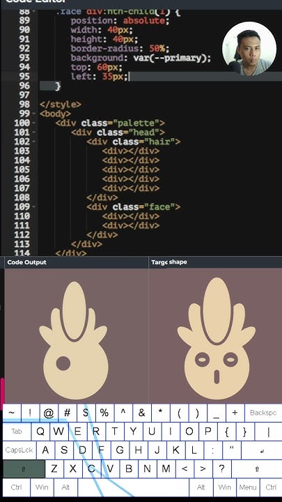 Coding challenge CSS dan HTML #coding #programmer #programming #belajarcoding #shorts - YouTube