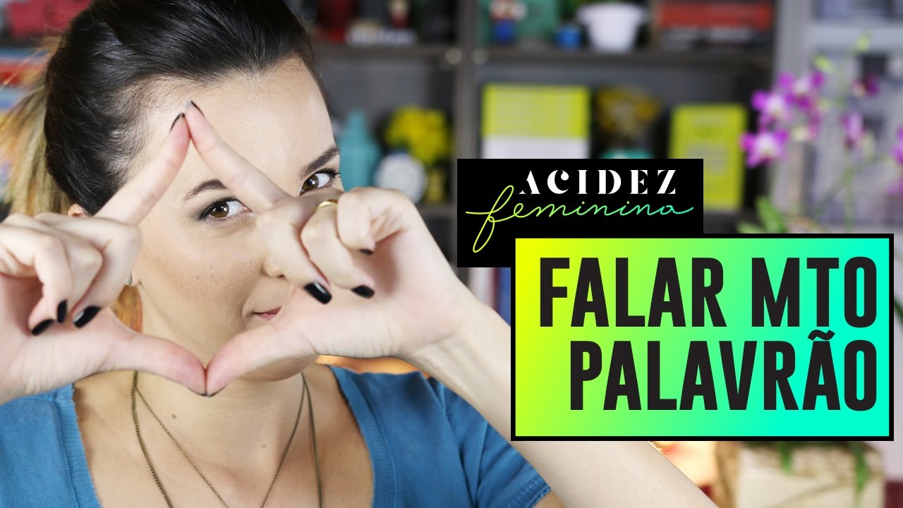 TÃO BONITA e INTELIGENTE, mas FALA MUITO PALAVRÃO - YouTube