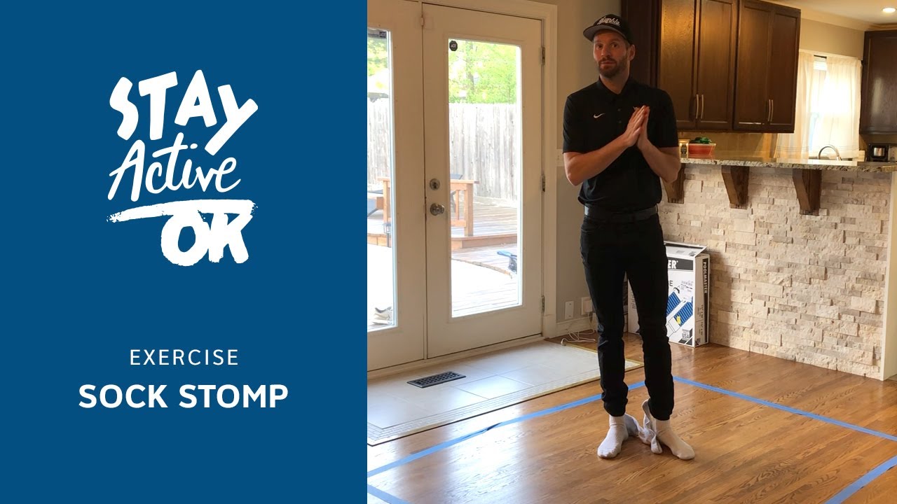 Exercise - Sock Stomp - YouTube