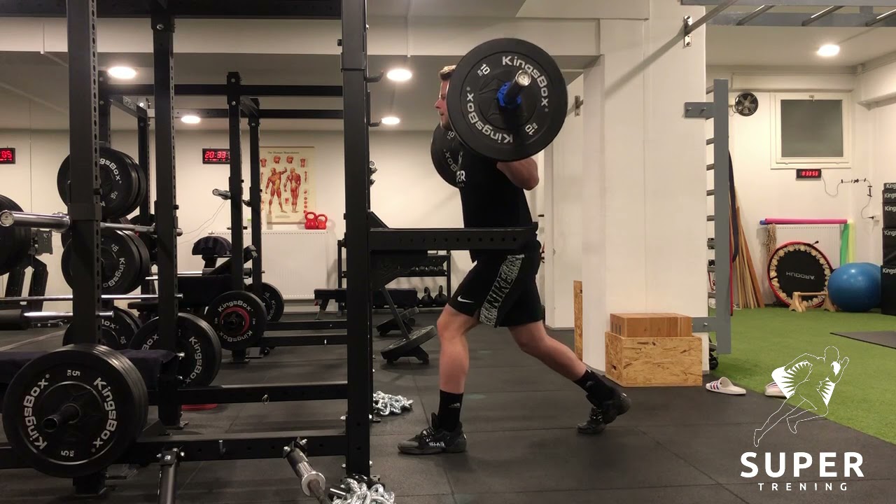 BB Split Squat - YouTube