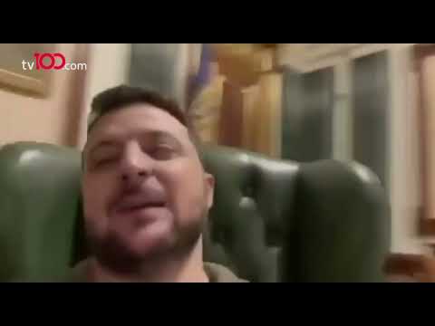 Makam odasında video paylaşan Zelenskiy'nin sarhoş olduğu iddia edildi!