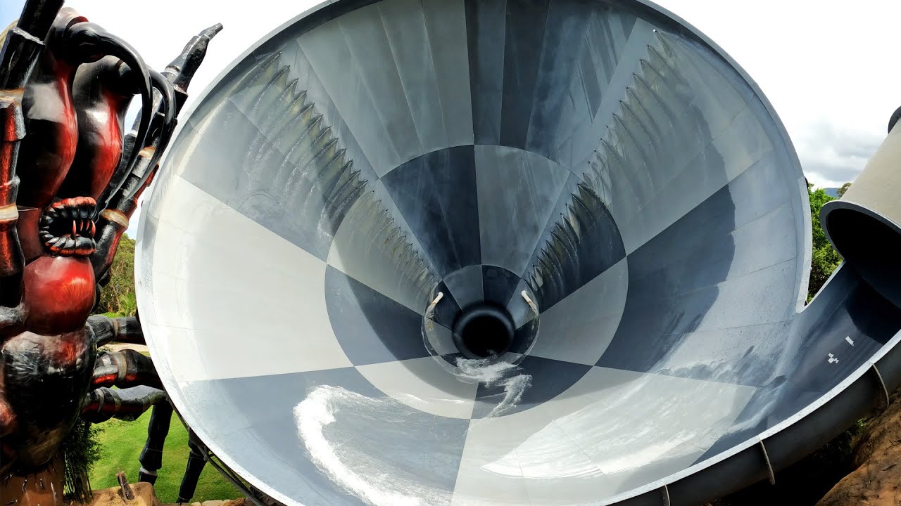 Water Slides in Australia Compilation | 4K POV's - YouTube