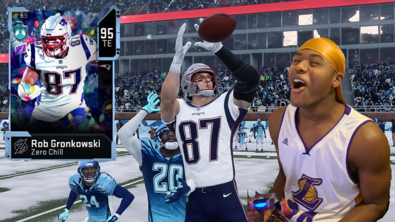 97 OVERALL ROB GRONKOWSKI CANT BE STOPPED BY ANY DEFENSIVE MADDEN 20 ...