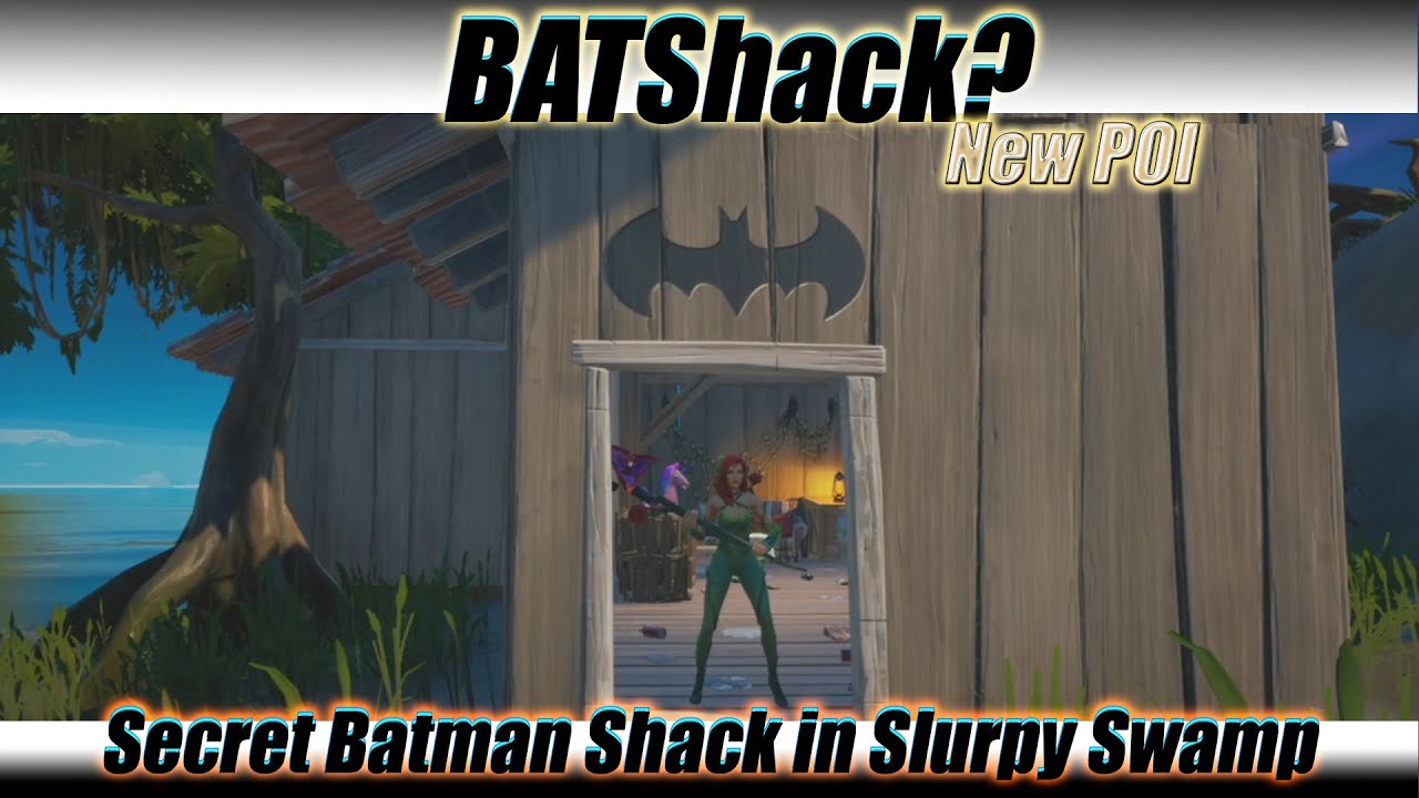 Fortnite Season 6 Secret Batman Location - The BatShack? - YouTube