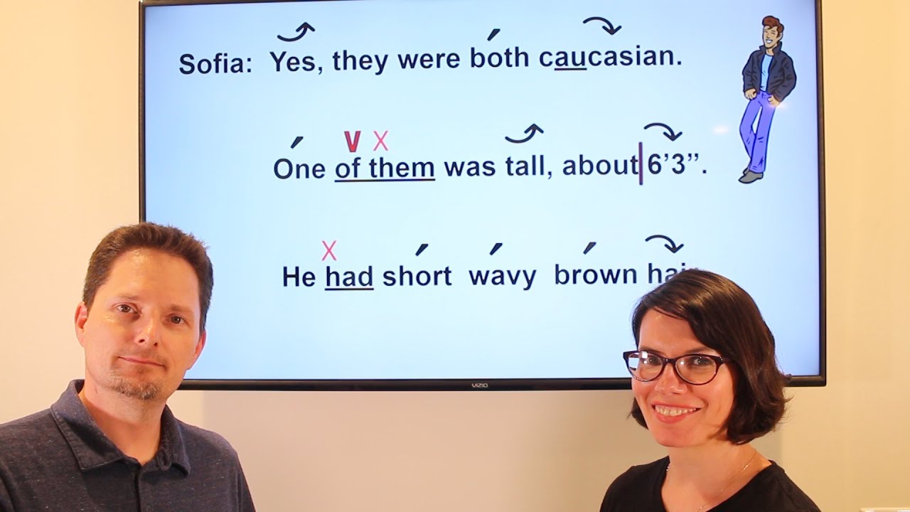 AMERICAN INTONATION AND PRONUNCIATION - YouTube