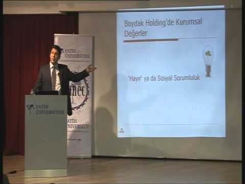 FATİH ÜNİVERSİTESİ MANEC KULÜBÜ LİDERLİK VE GİRİŞİMCİLİK MEMDUH BOYDAK part.3