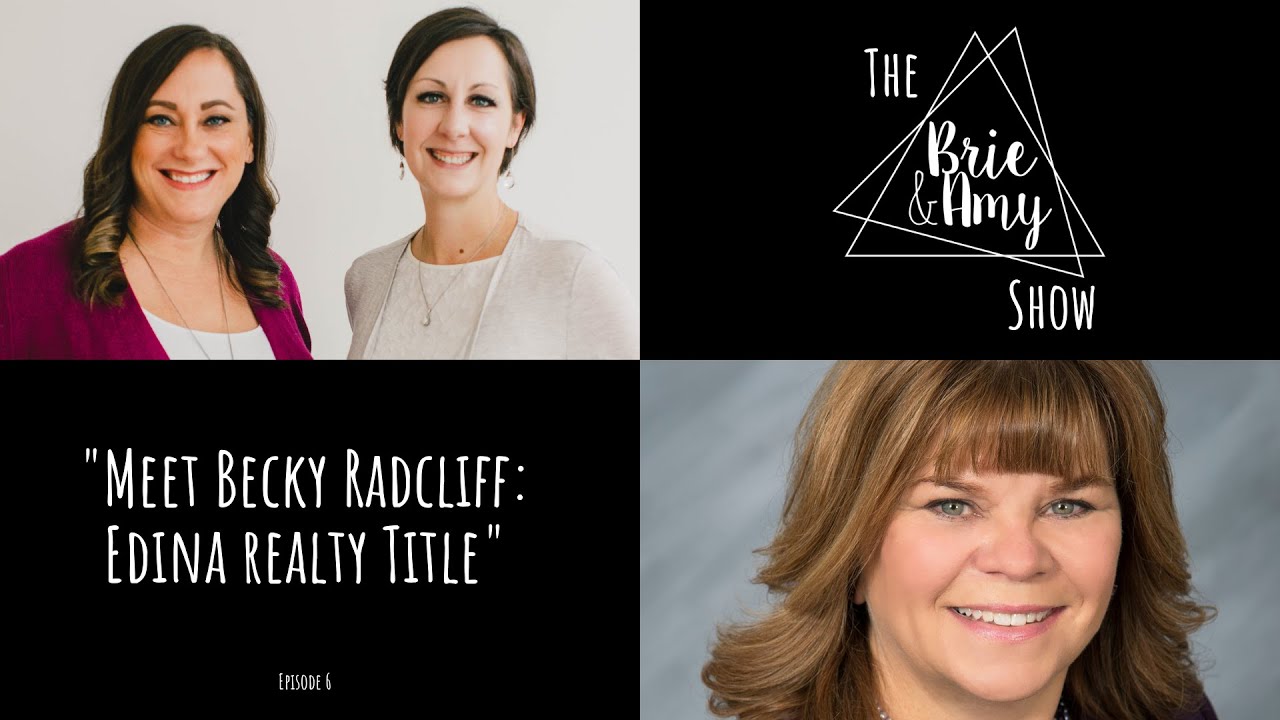 Meet Becky Radcliff: Edina Realty Title - YouTube