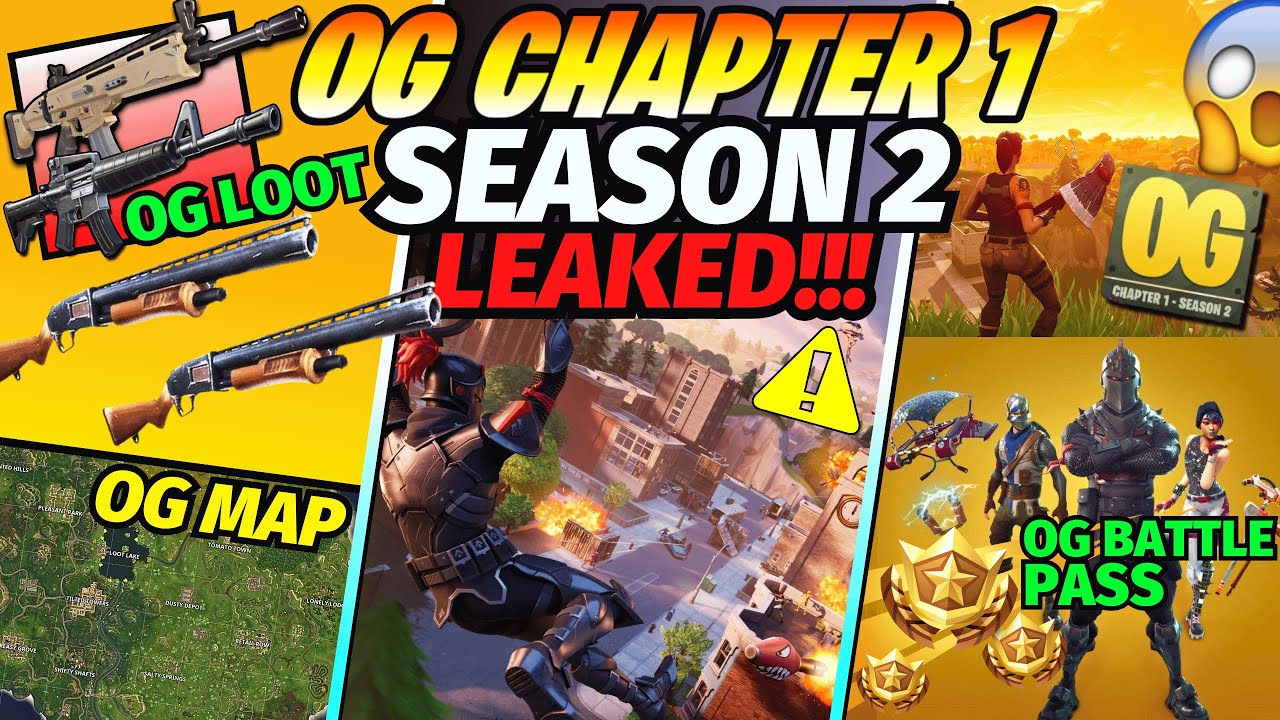 ΑΠΟΚΑΛΥΦΘΗΚΕ ΟΛΟ ΤΟ *OG CHAPTER 1 ΣΕΖΟΝ 2* 😱 ΟΛΟ ΤΟ BATTLE PASS, MAP ...