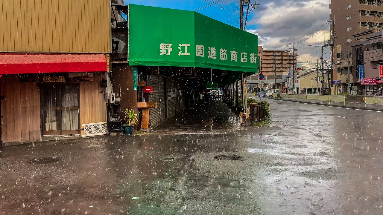 Japan in a hailstorm | POV - YouTube