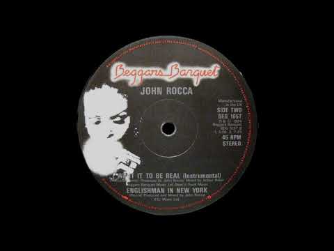John Rocca – I Want It To Be Real (1984, Vinyl) - Discogs