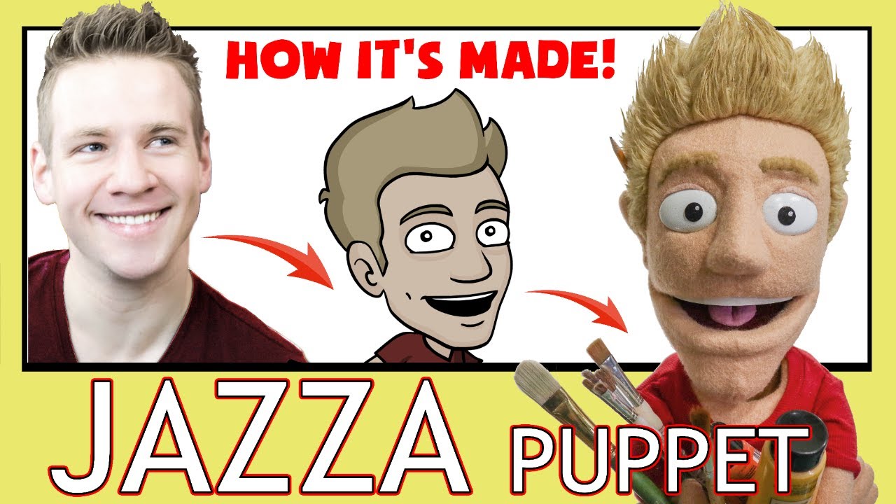 How I Made a Puppet of Jazza! - YouTube