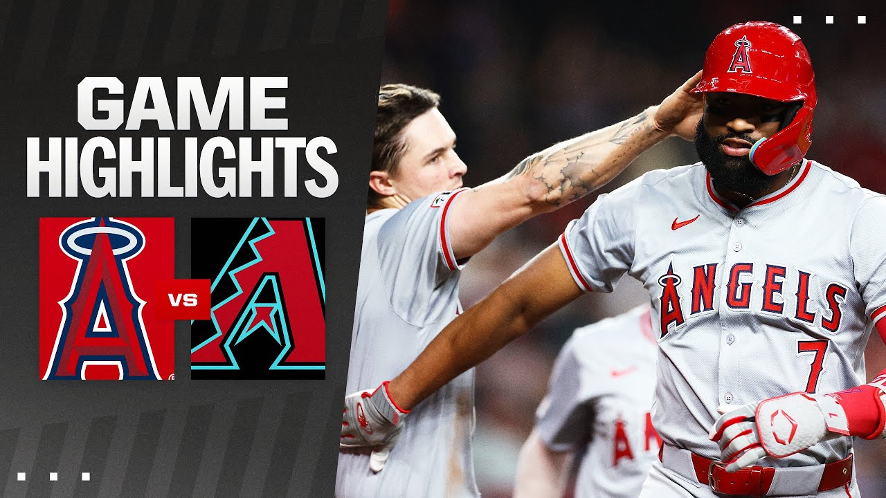 Angels vs. D-backs Game Highlights (6/12/24) | MLB Highlights - YouTube