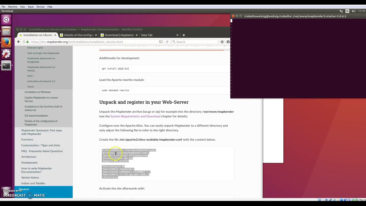2. Mapbender Installation Tutorial - YouTube