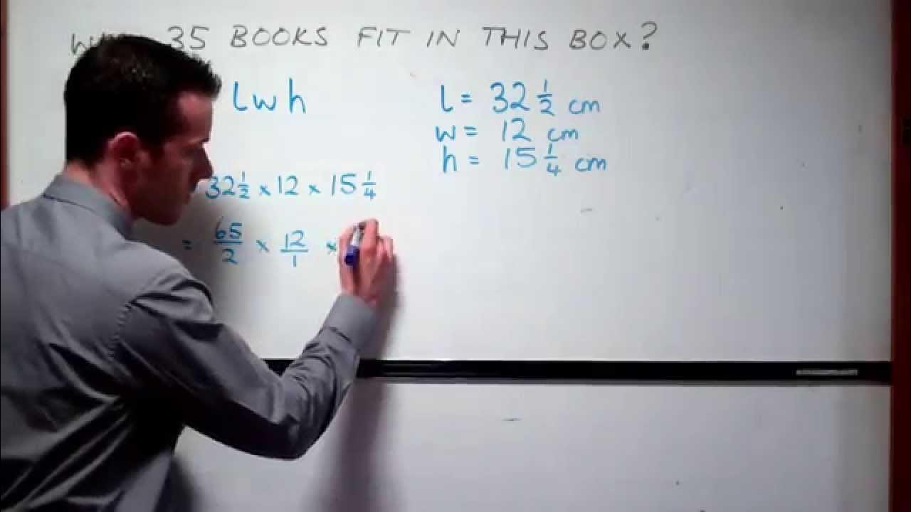 Volume of a Cuboid Problem Solving - YouTube
