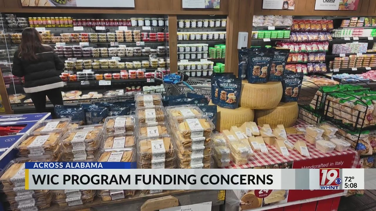 WIC Program Funding Concerns | Oct. 20, 2025 | News 19 at 5 p.m. - YouTube