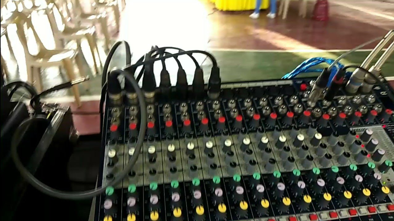 SOUND SYSTEM SET UP || assembly meeting set up - YouTube