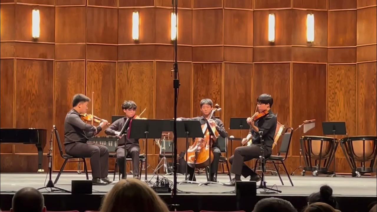 Mendelssohn String Quartet Op.12 - Heartland Chamber Festival - YouTube