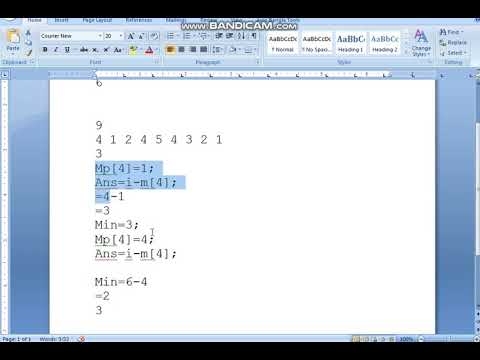 C. Dominated Subarray - YouTube
