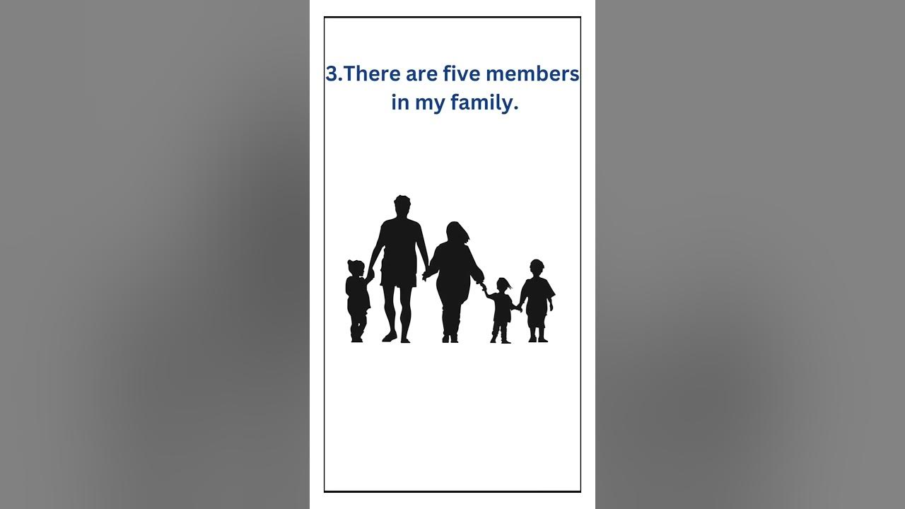 English Episode 3 l How to talk about your family l English learning l ...