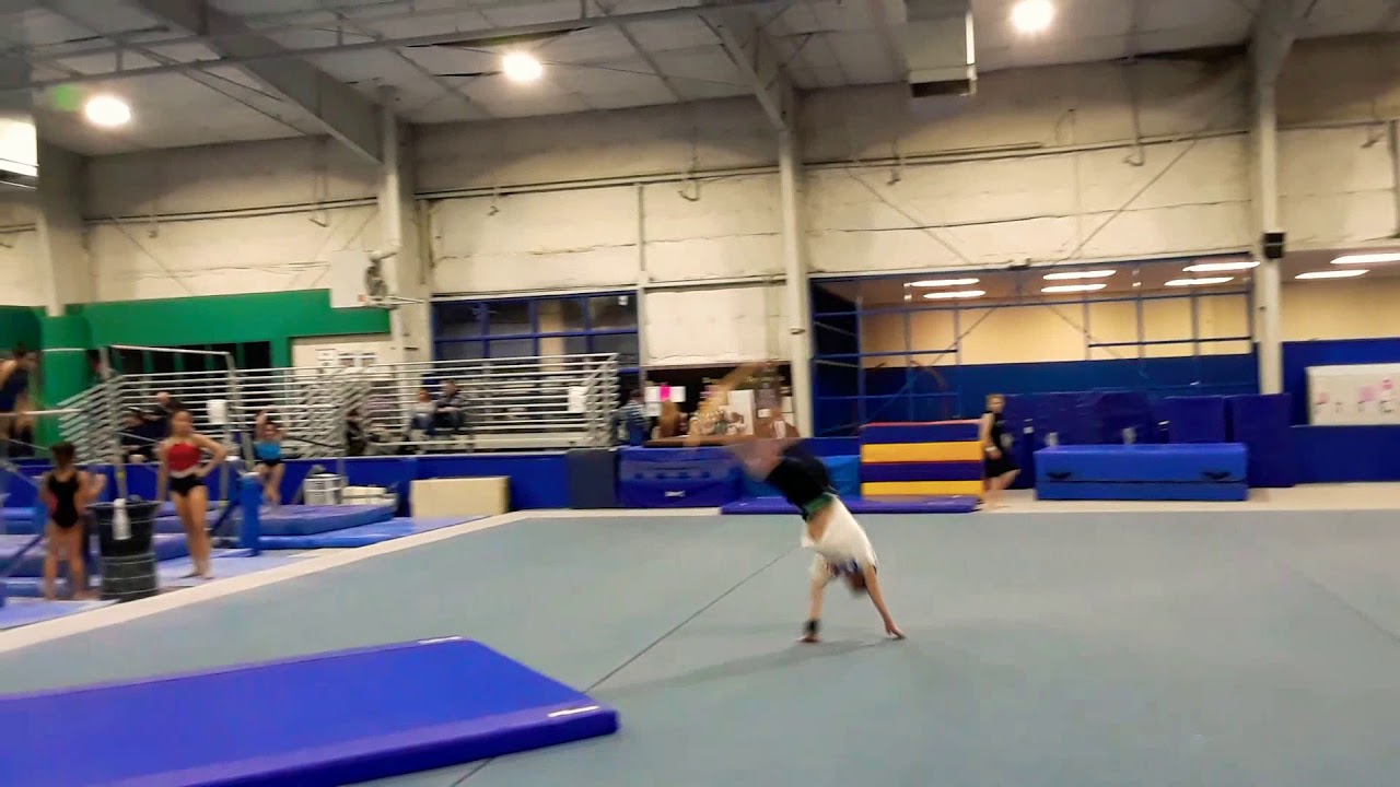 Gymnastics Double full twist - YouTube