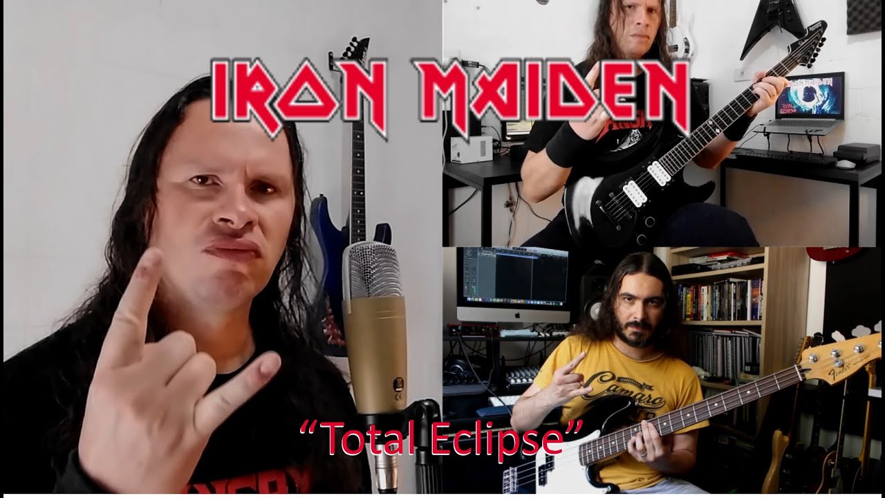 Iron Maiden - Total Eclipse Cover feat. Diego Armando (Eb Tuning) - YouTube
