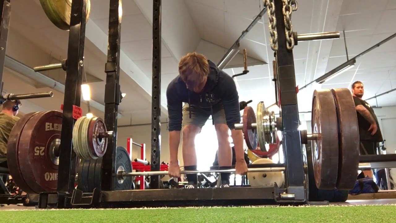 200kg Deadlift fail again - YouTube