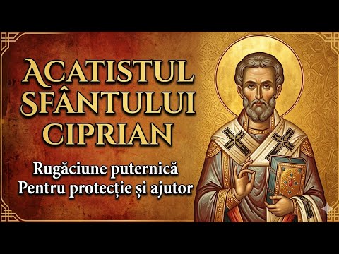 ACATISTUL SF. SFINȚIT MC. CIPRIAN, EPISCOPUL CARTAGINEI ȘI A SFINTEI MUCENIȚE IUSTINA