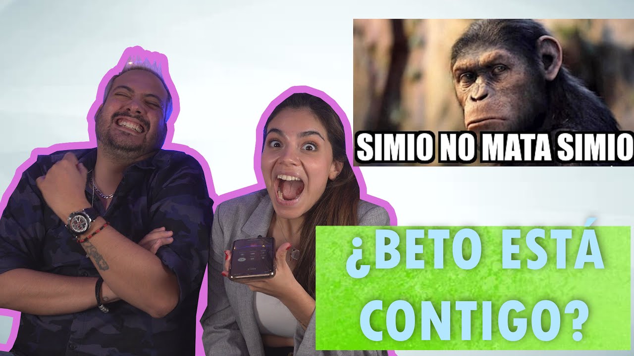 ¿SIMIO NO DELATA SIMIO? | Poniendo a prueba a amigos de BETO - YouTube