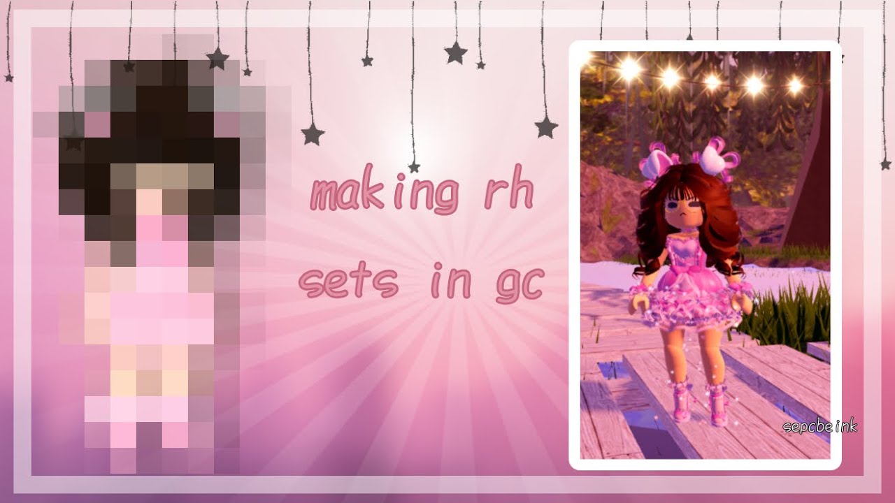 Making rh sets in gc || sepcbeink - YouTube
