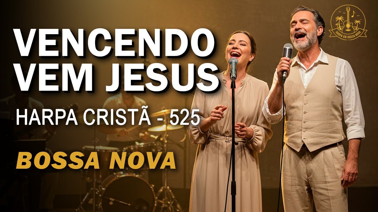 Vencendo Vem Jesus – Harpa Cristã Nº 525 – Bossa Nova (com letra) - YouTube