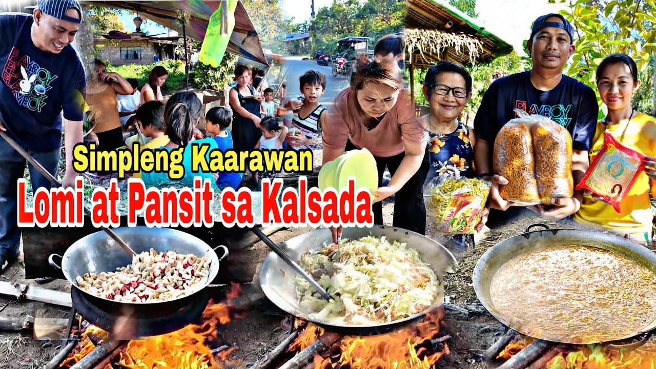 Nagluto kaminng Dalawang Tulyasi na Lomi at Isang Tulyasi na Pansit ...