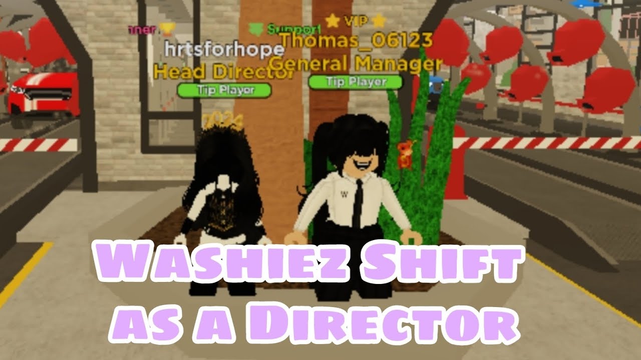 Washiez Shift as a Director | Washiez on Roblox - YouTube