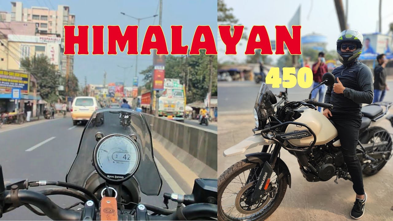 Royal Enfield Himalayan 450 - Test ride l Vibration Problem l Amazing ...