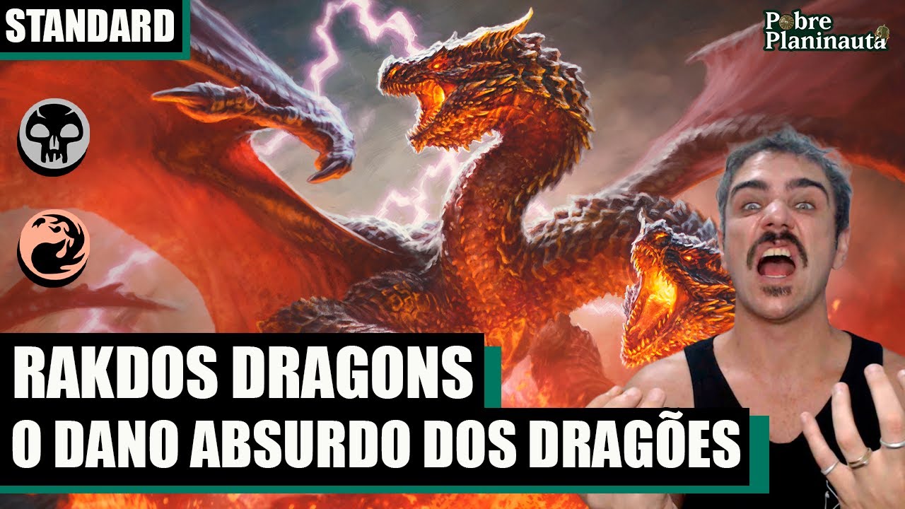 DRAGÕES PODEROROS NO STANDARD - Rakdos Dragons - MTG STANDARD FDN - YouTube