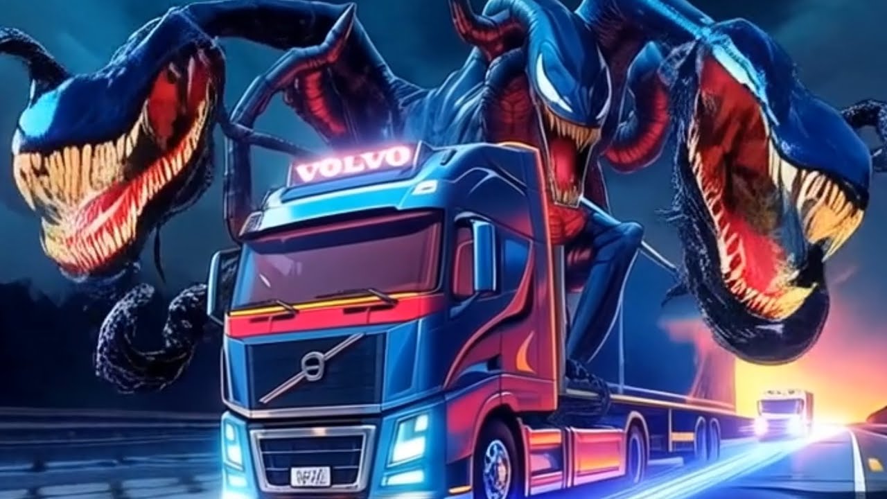 VOLVO TRUCK TURNS INTO VENOM 👹 - YouTube