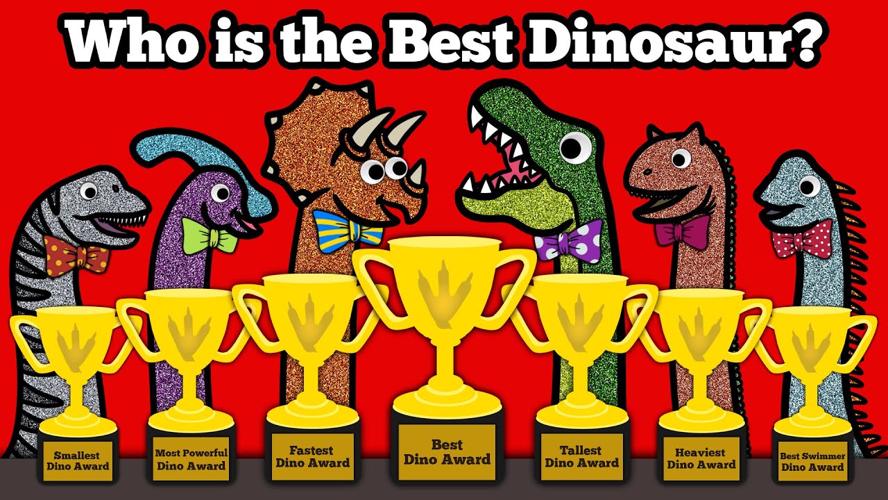 Best Dinosaur Awards | Learn Who is the Tallest, Smallest, Heaviest ...