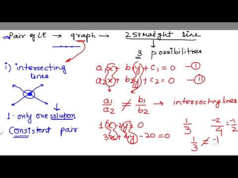 P2 || Chapter 3 || Graphical method of solving pair of linear equations ...