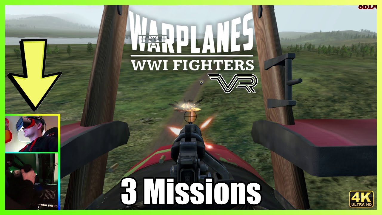 Warplanes - WW1 Fighters VR | 3 Campaign Missions in 4K | T-Flight ...
